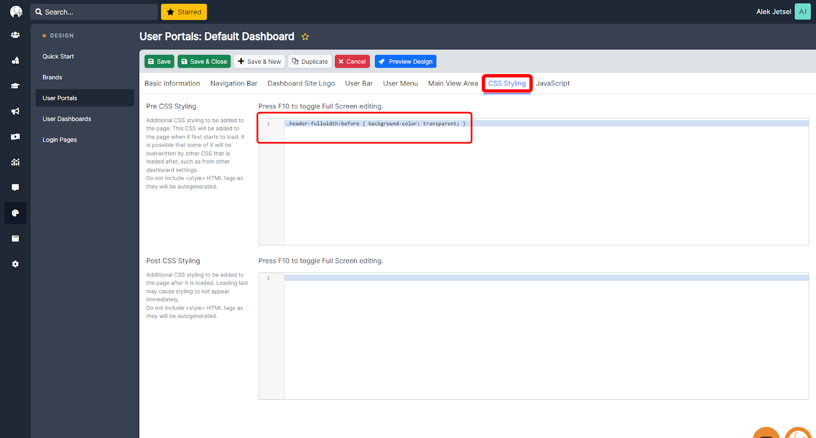 Remove the Default Header Image Overlay – Tovuti Help Center