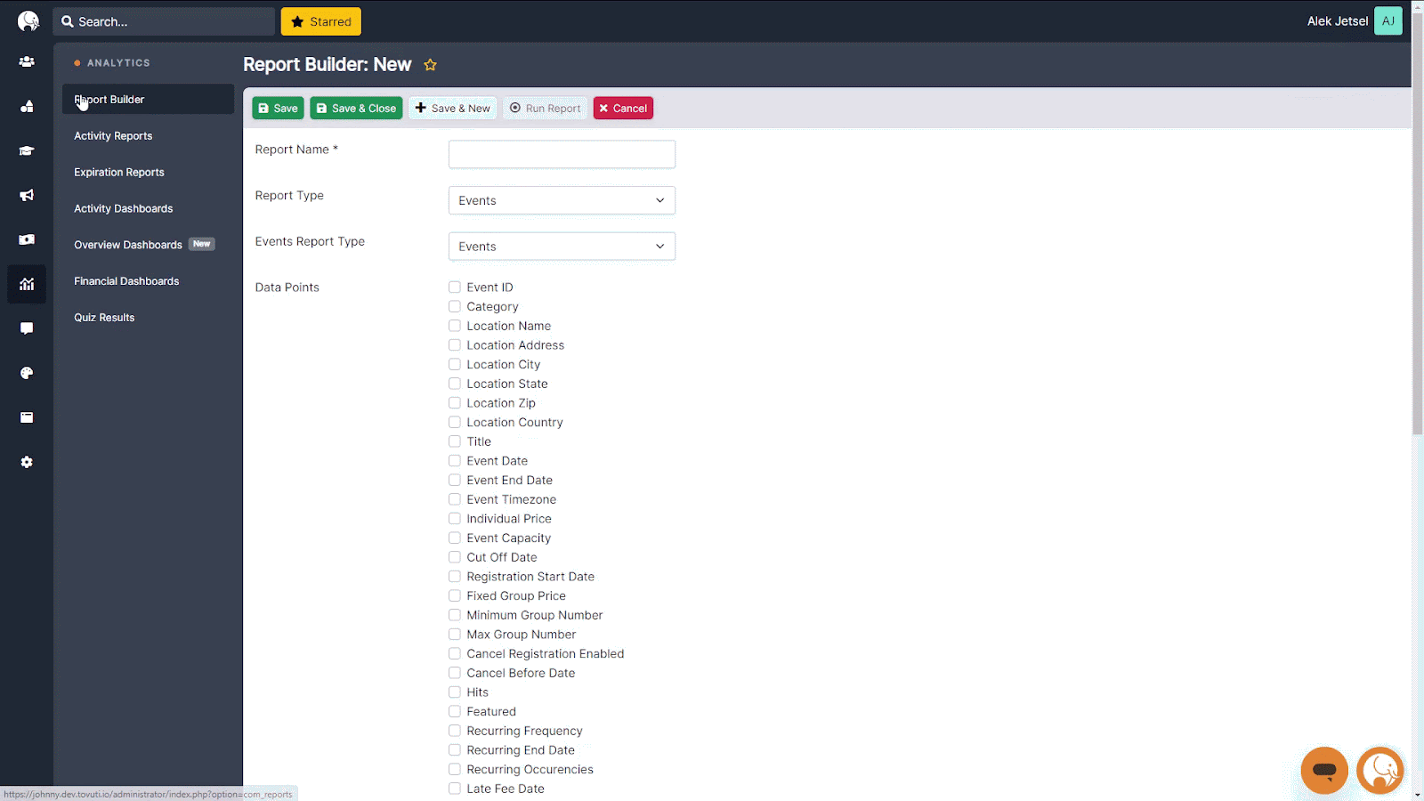 Custom Fields Tovuti Help Center 