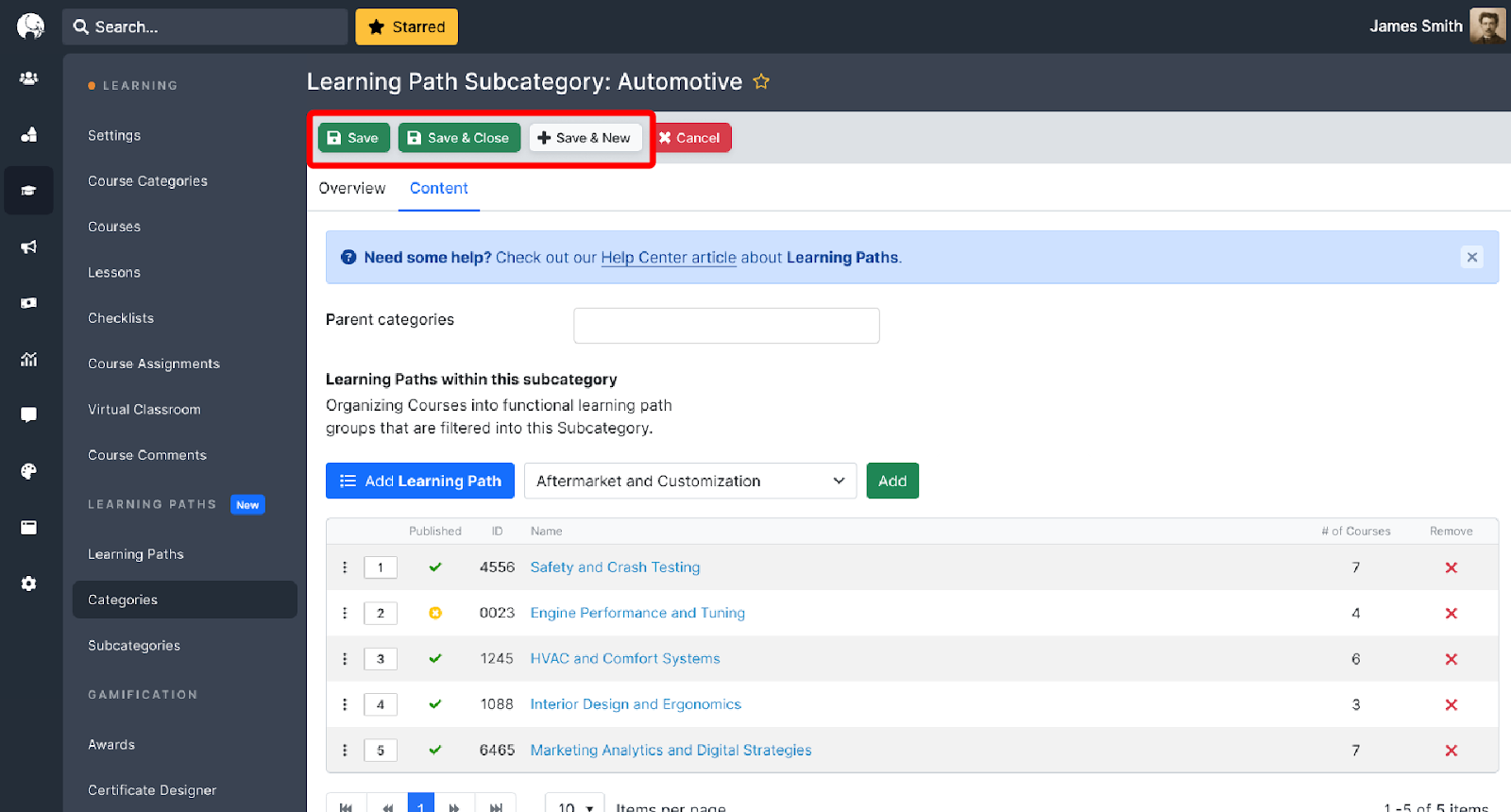 All About Learning Paths – Tovuti Help Center