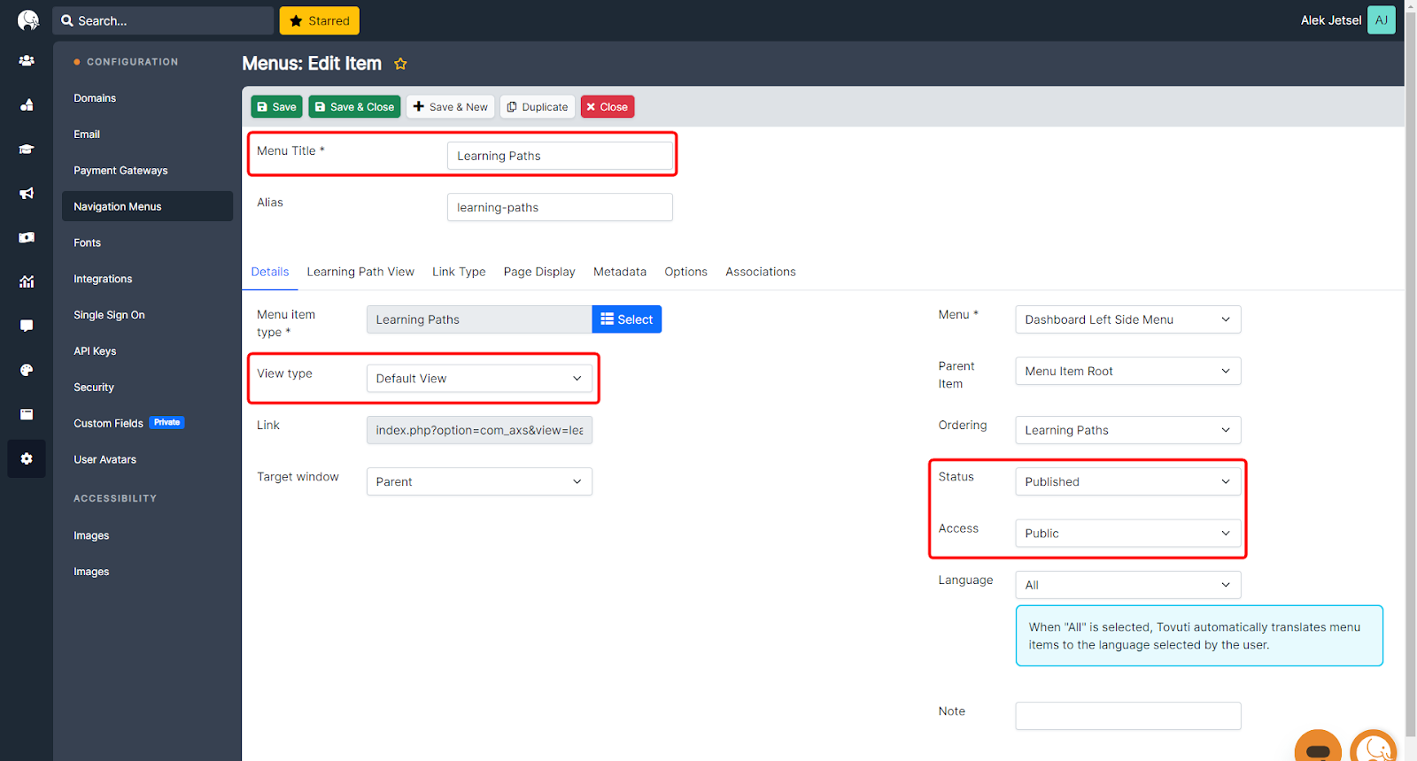 All About Learning Paths – Tovuti Help Center