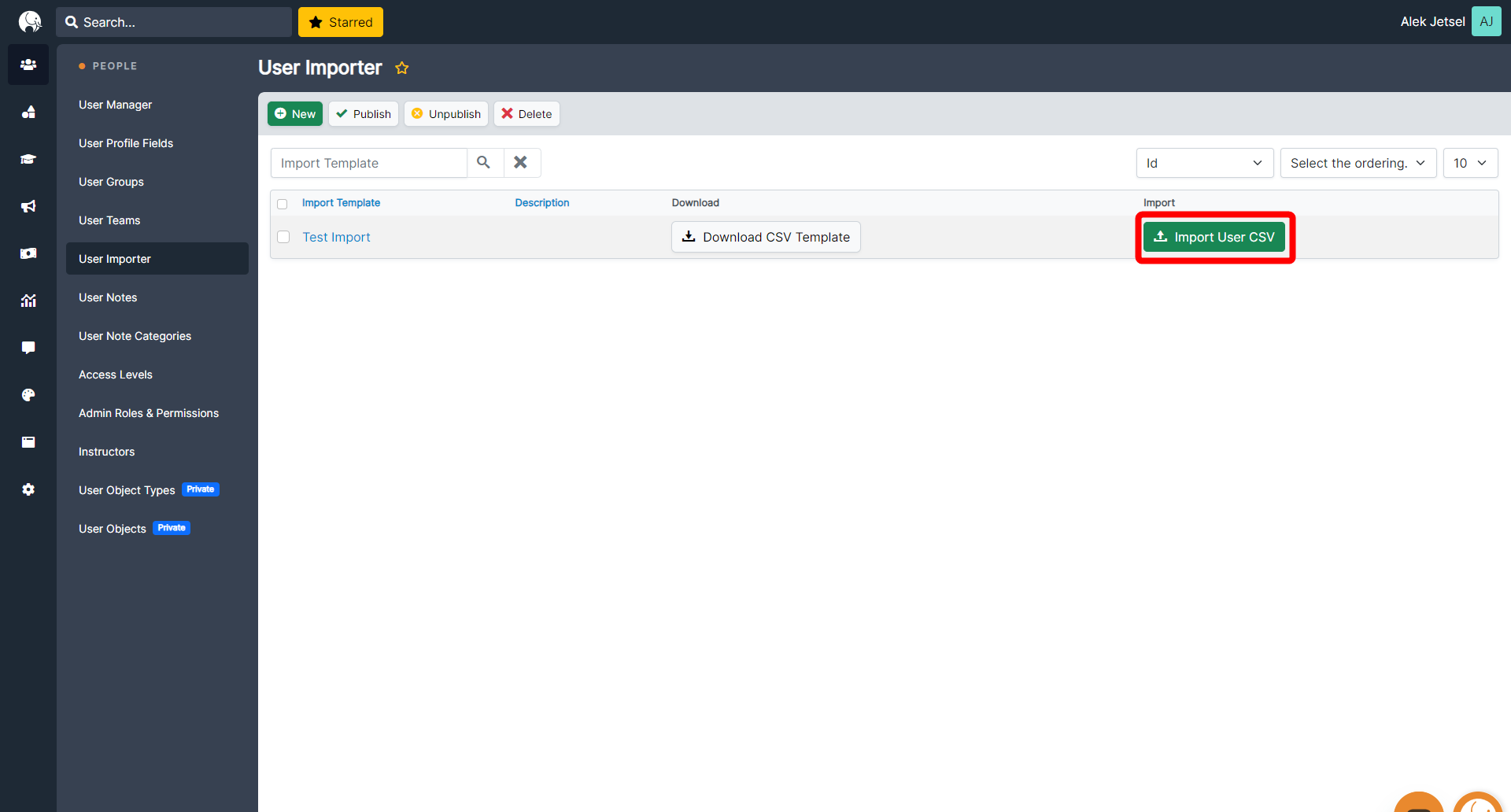 Bulk Update Users Tovuti Help Center