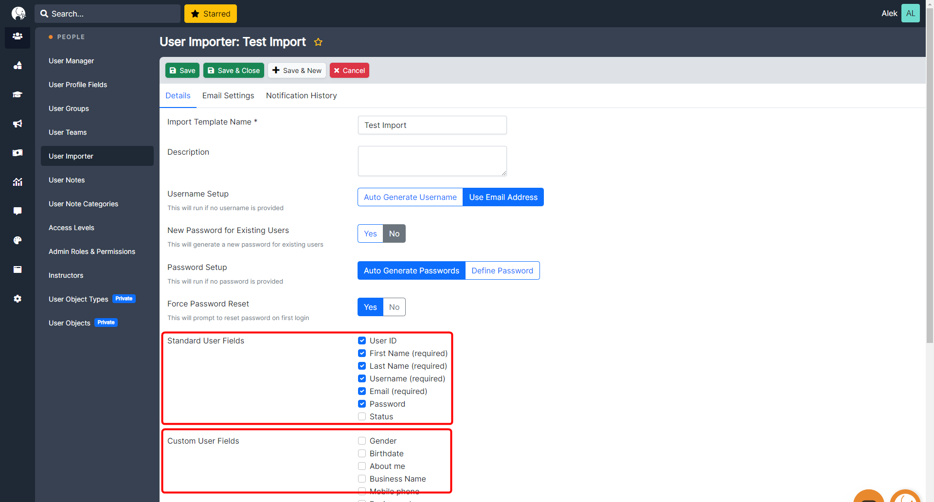 Bulk Update Users Tovuti Help Center